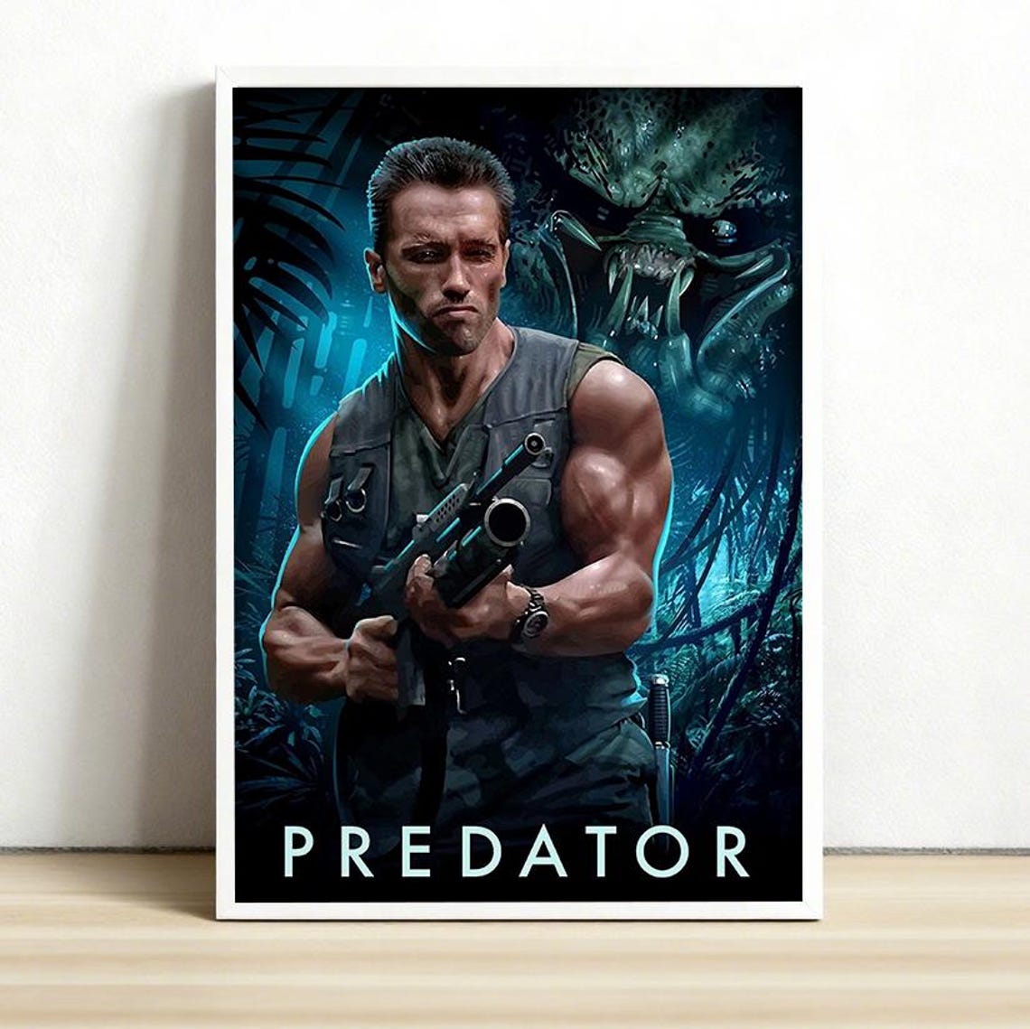 Predator Movie Poster, Vertical Print, Home Decor,canvas Posters ...