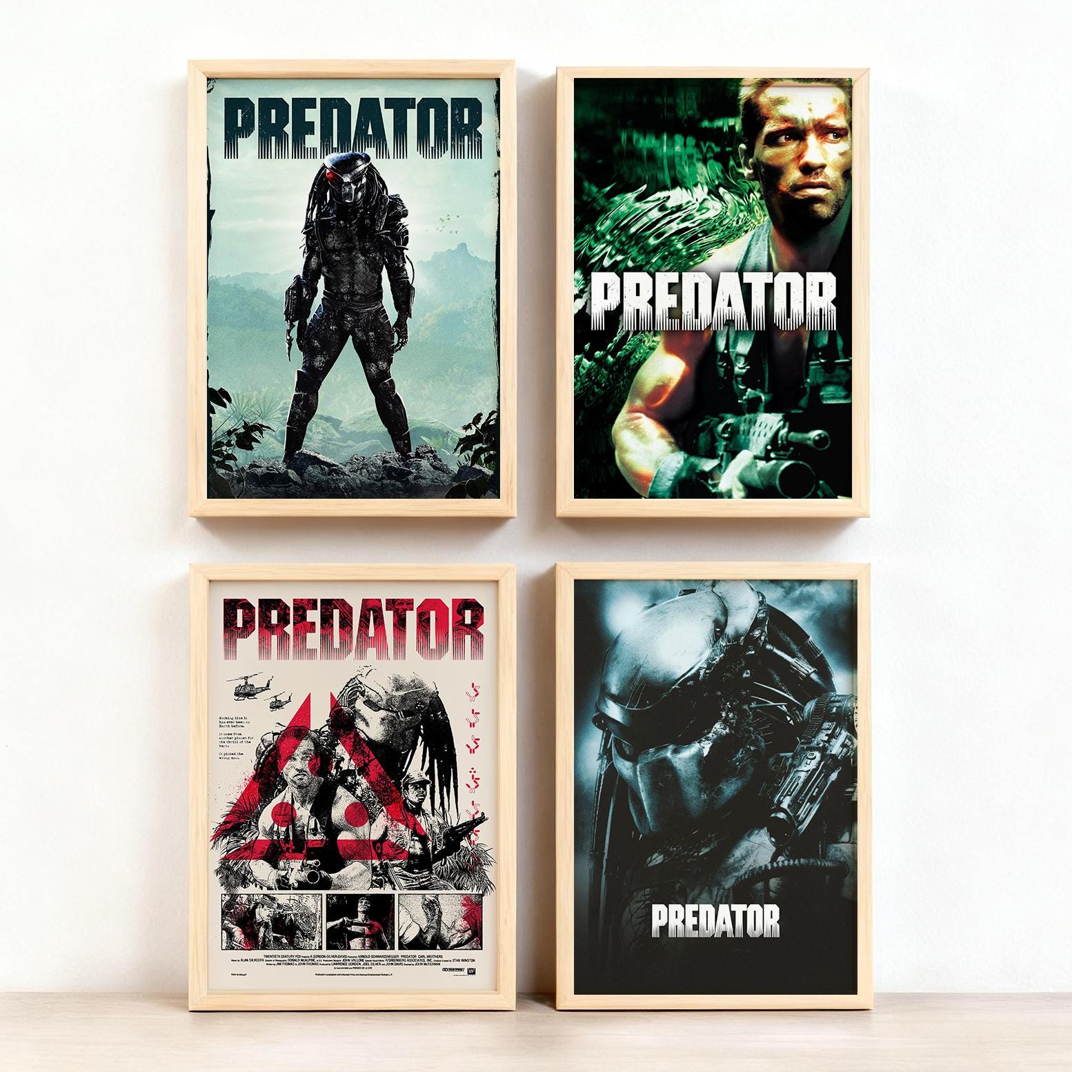 Predator Movie Poster, Vertical Print, Home Decor,canvas Posters ...