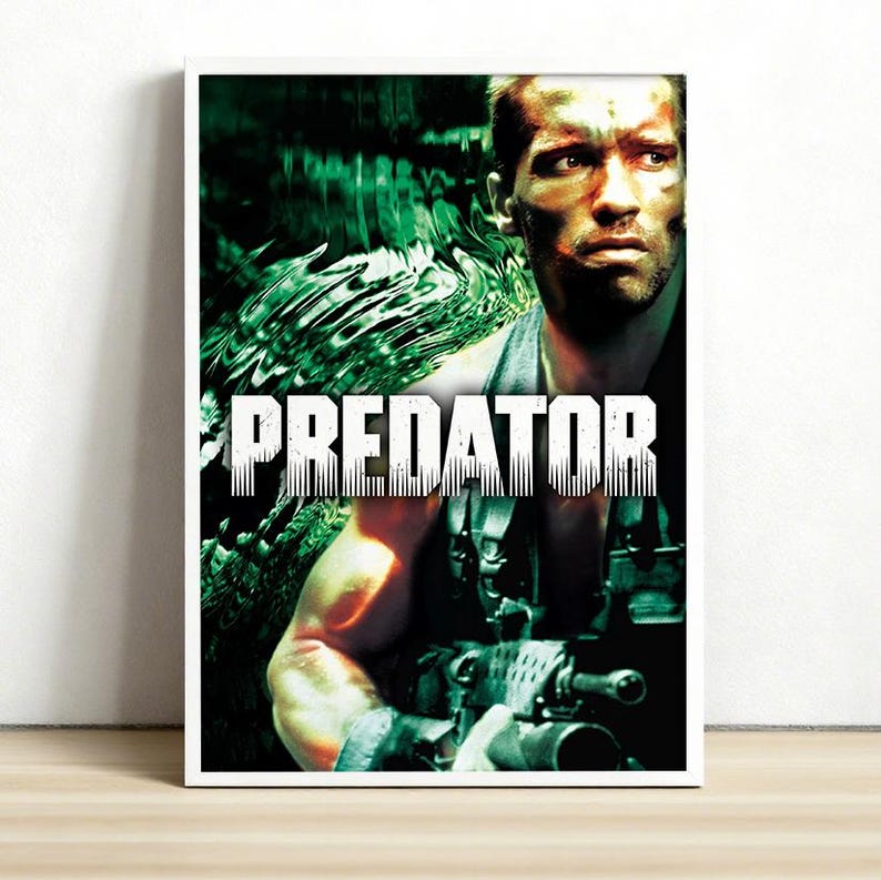 Predator Movie Poster, Vertical Print, Home Decor,canvas Posters ...