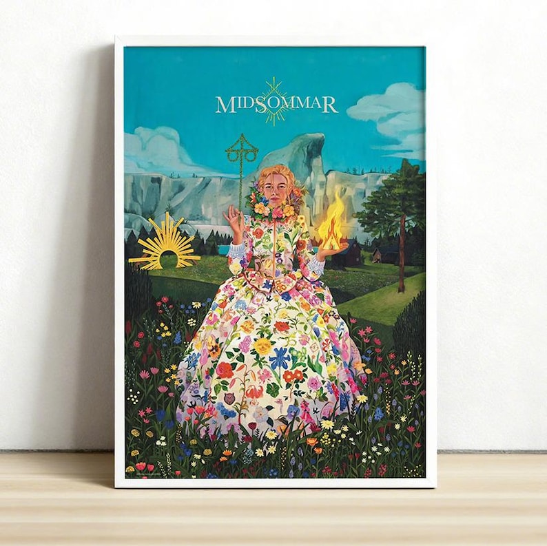 Midsommar Movie Poster, Vertical Print, Home Decor,canvas Posters ...
