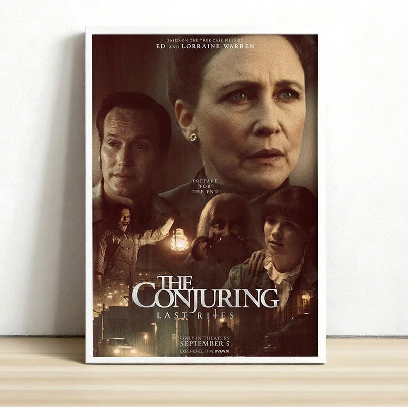 The Conjuring: Last Rites Movie Poster, Horror Wall Art,canvas Posters ...