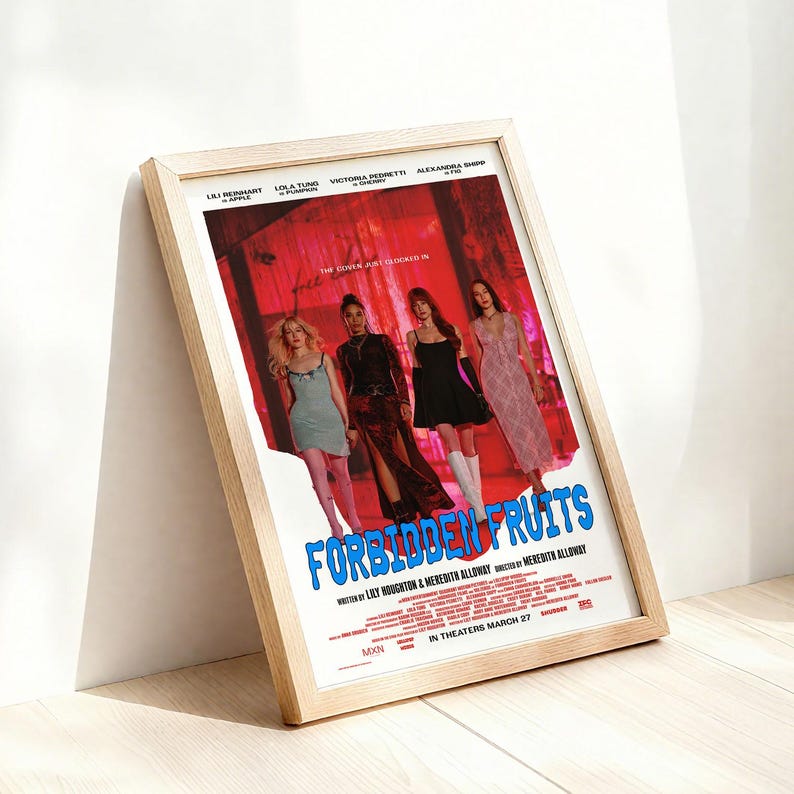 Forbidden Fruits (2026) Movie Poster, Vertical Print, Home Decor,canvas ...