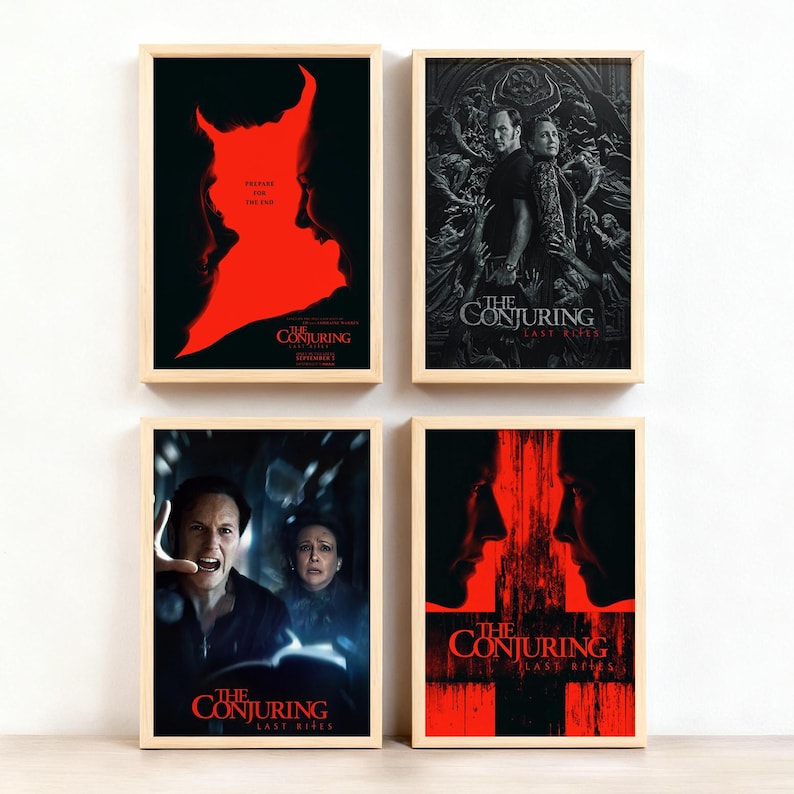 The Conjuring: Last Rites Movie Poster, Horror Wall Art,canvas Posters ...