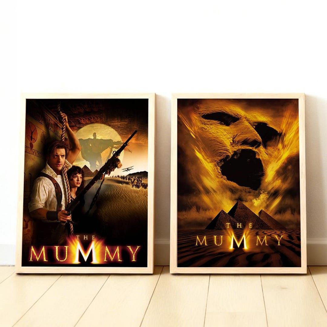 The Mummy Movie Poster, Classic Film Wall Art,canvas Posters,holiday ...
