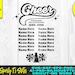 Cheer Roster Svg, Cheer Roster Shirt, Cheer Svg, Cheer Svg Shirt, Cheer ...