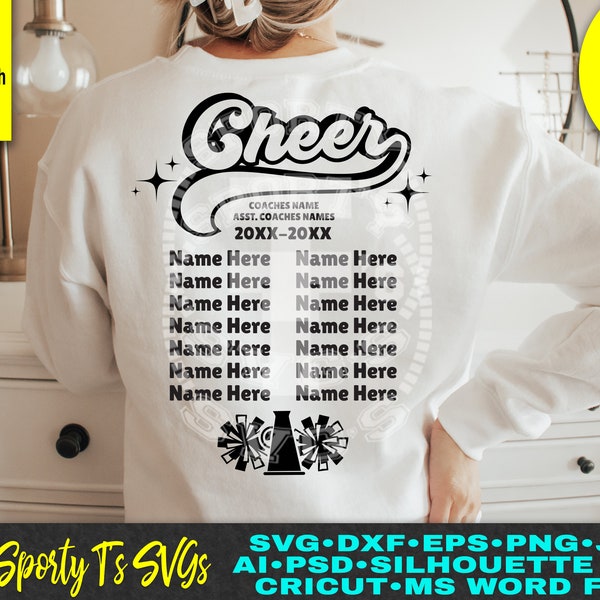 Cheer Svg - Etsy