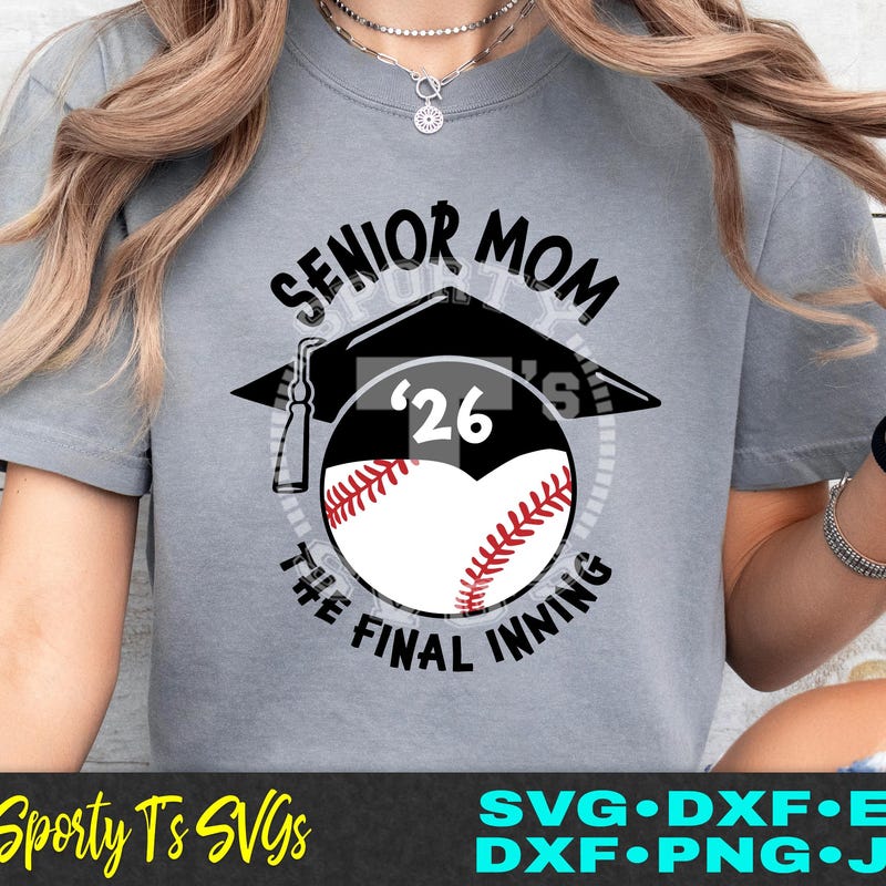 Senior Baseball Mom - Etsy