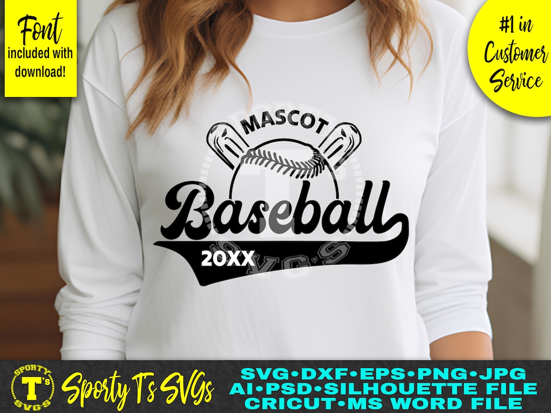 Baseball Svg, Baseball Design, Baseball Shirt Svg, Baseball Team, AI ...