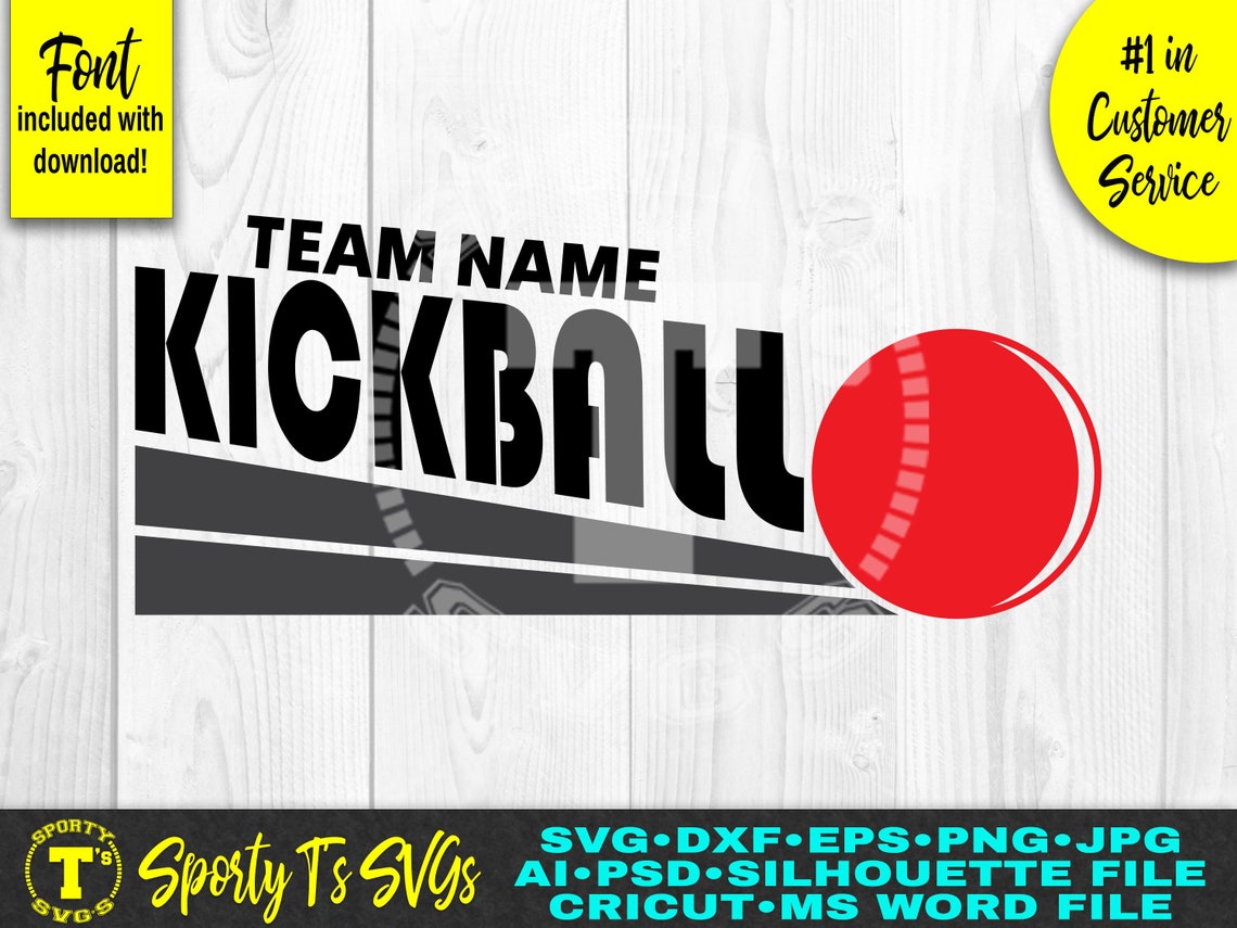 Kickball Svg, Kickball Shirt, Kickball Mom, Kickball Team, Kickball ...