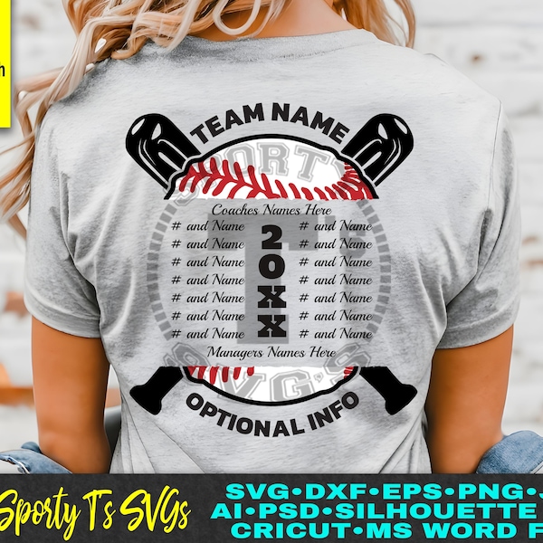 Baseball Team Svg - Etsy