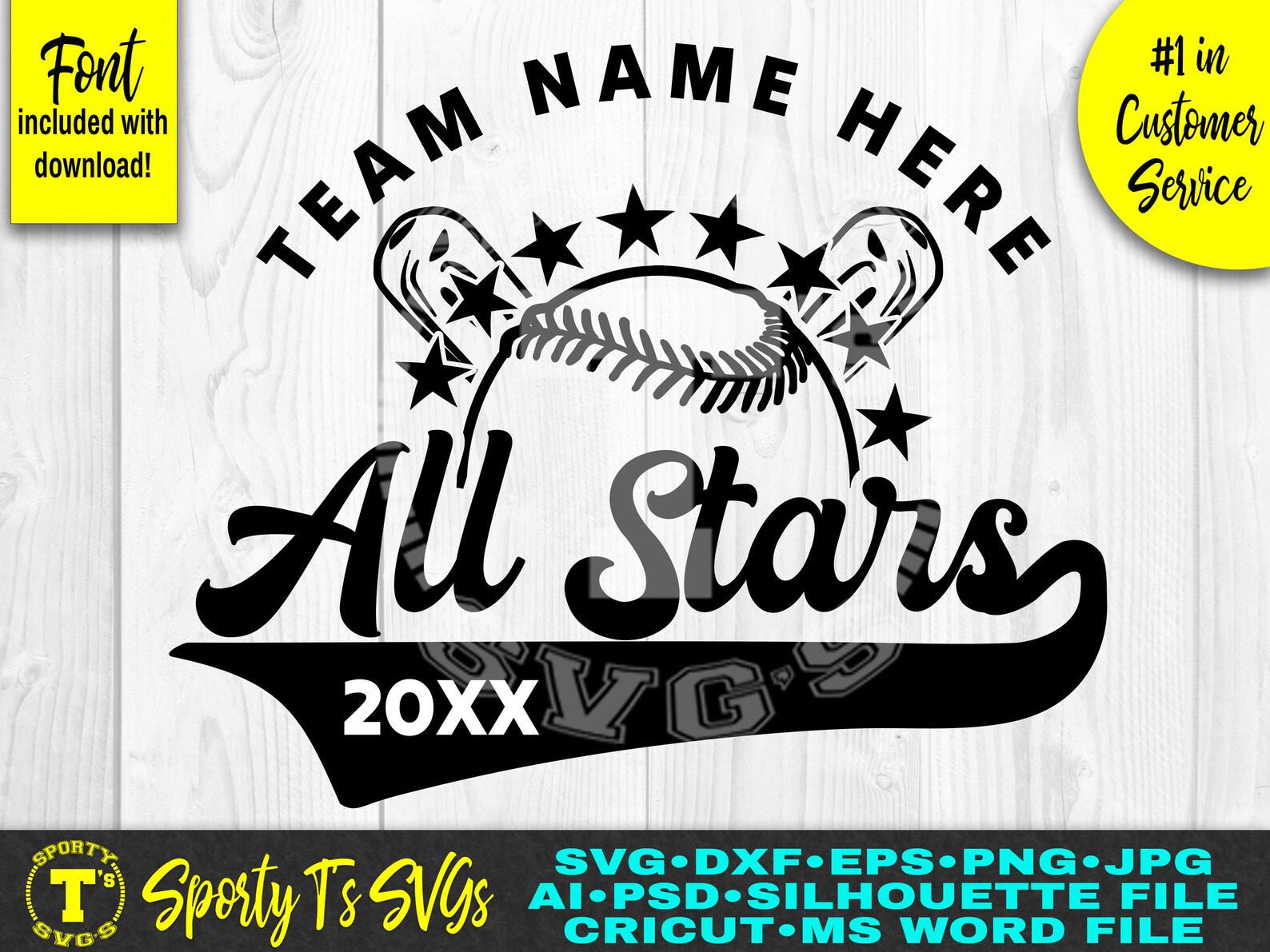 All Stars Baseball Svg, All Stars Softball Svg, All Stars Design, All ...