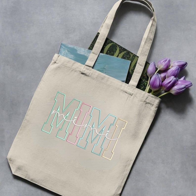 Mimi Applique Machine Embroidery Design, Satin Stitch Mother's Day ...