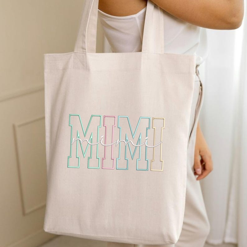 Mimi Applique Machine Embroidery Design, Satin Stitch Mother's Day ...