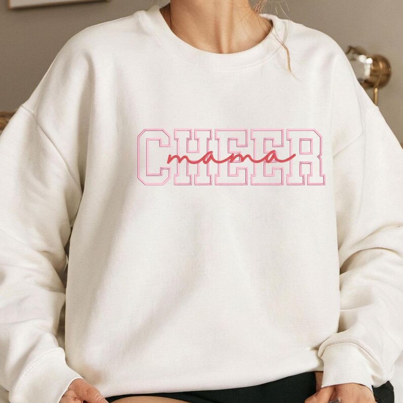 Cheer Mama Duo Font Embroidery Designs, BX Monogram, Cursive Letters ...