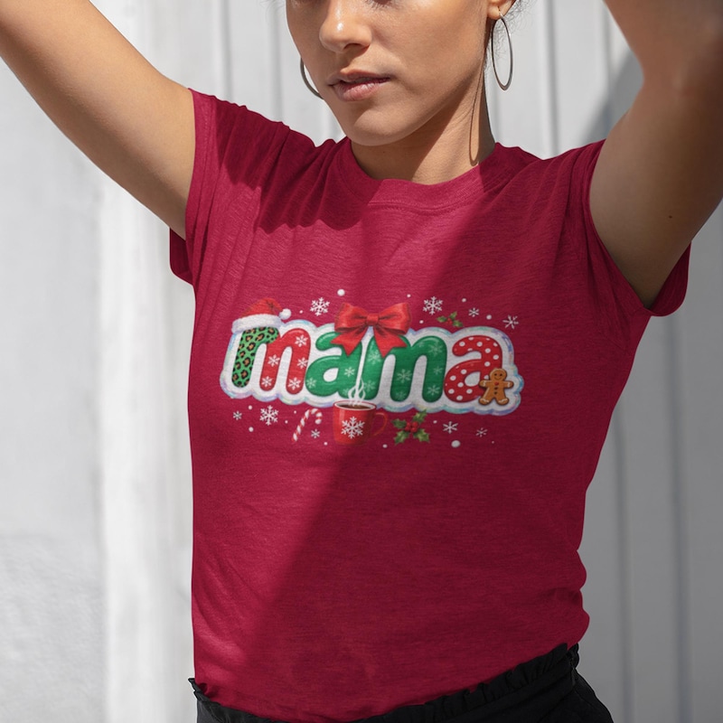 Doodle Art Christmas Shirt - Etsy