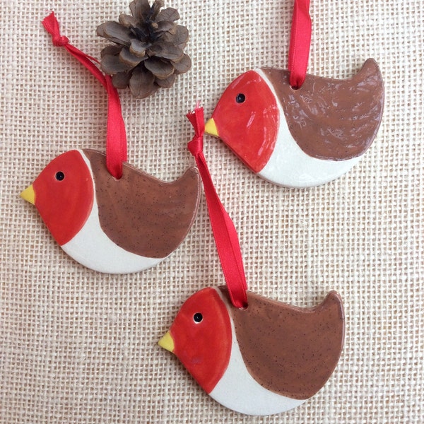 Ceramic Robin - Etsy