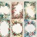 Vintage Christmas Frames: Shabby Chic Digital Paper Pack (digital ...