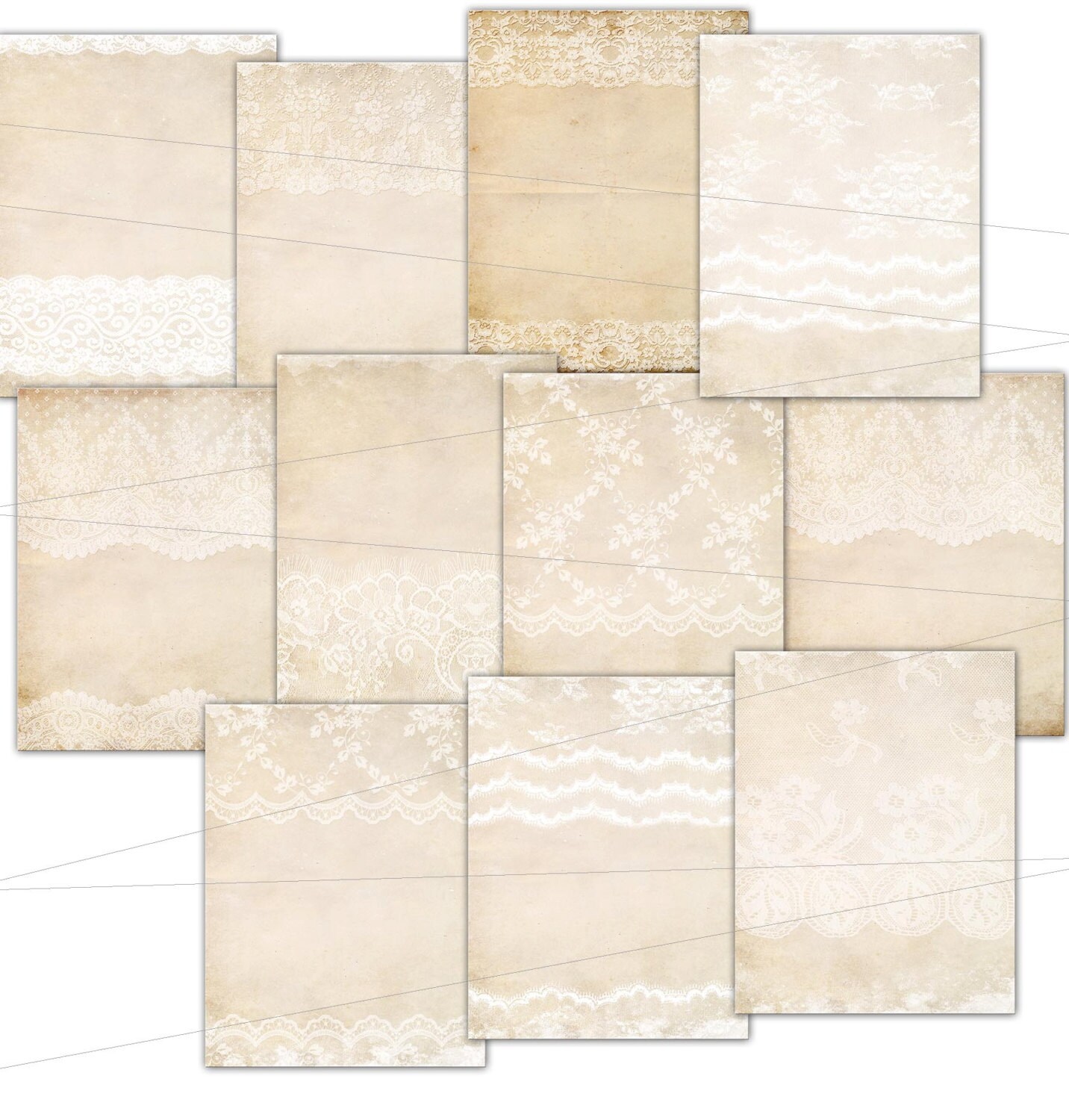 Lace Background // Printable Digital Grunge Papers ,scrapbook ...