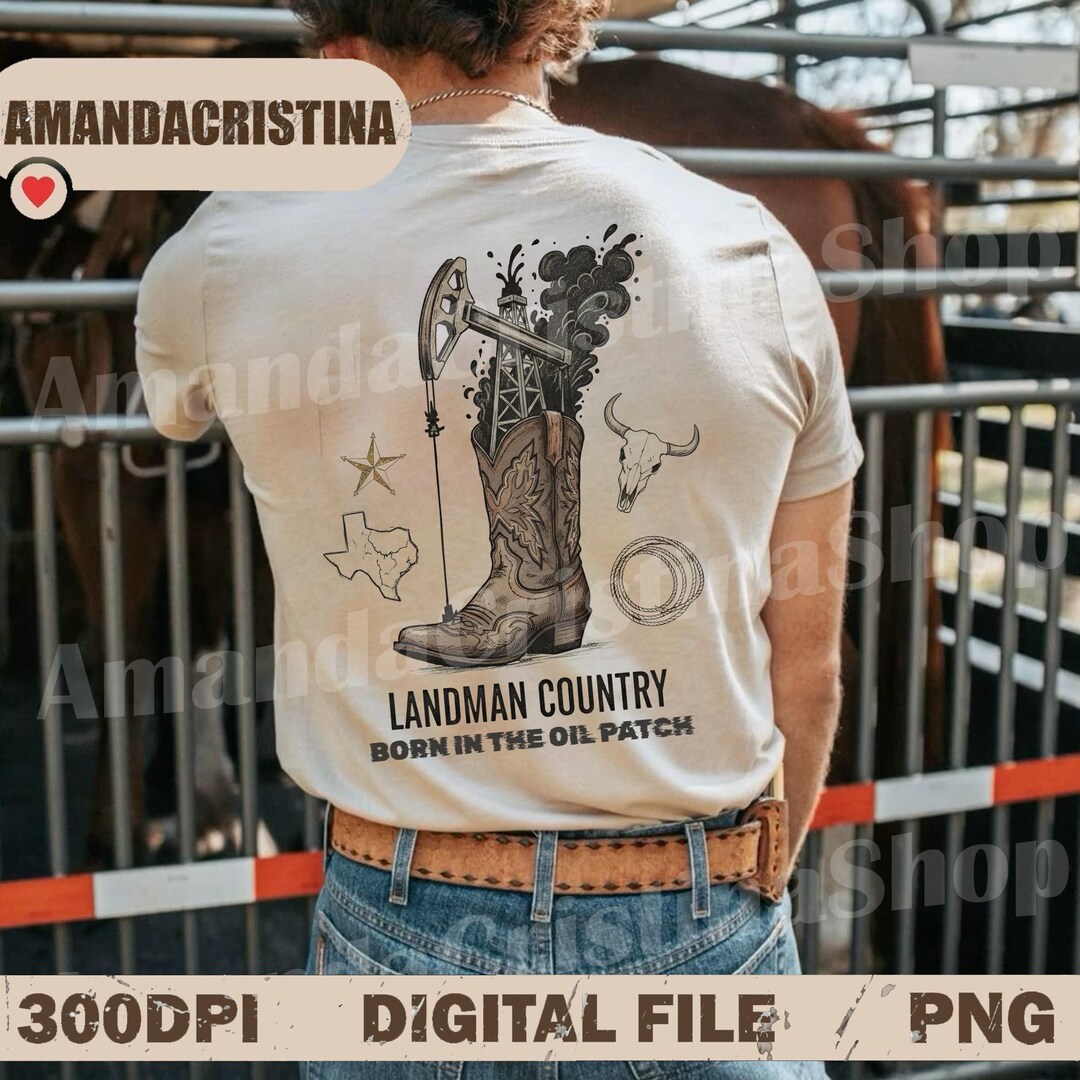 Landman Country PNG, Born in the Oil Patch, Landman M-tex Oil Logo PNG ...