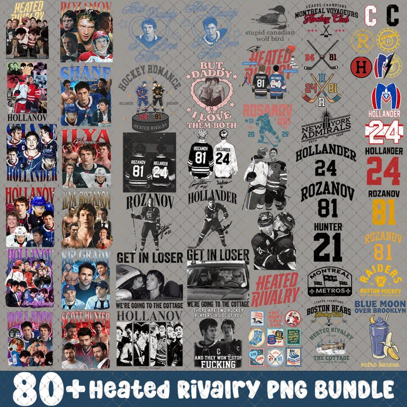 Heated Rivalry Team Logo - Etsy