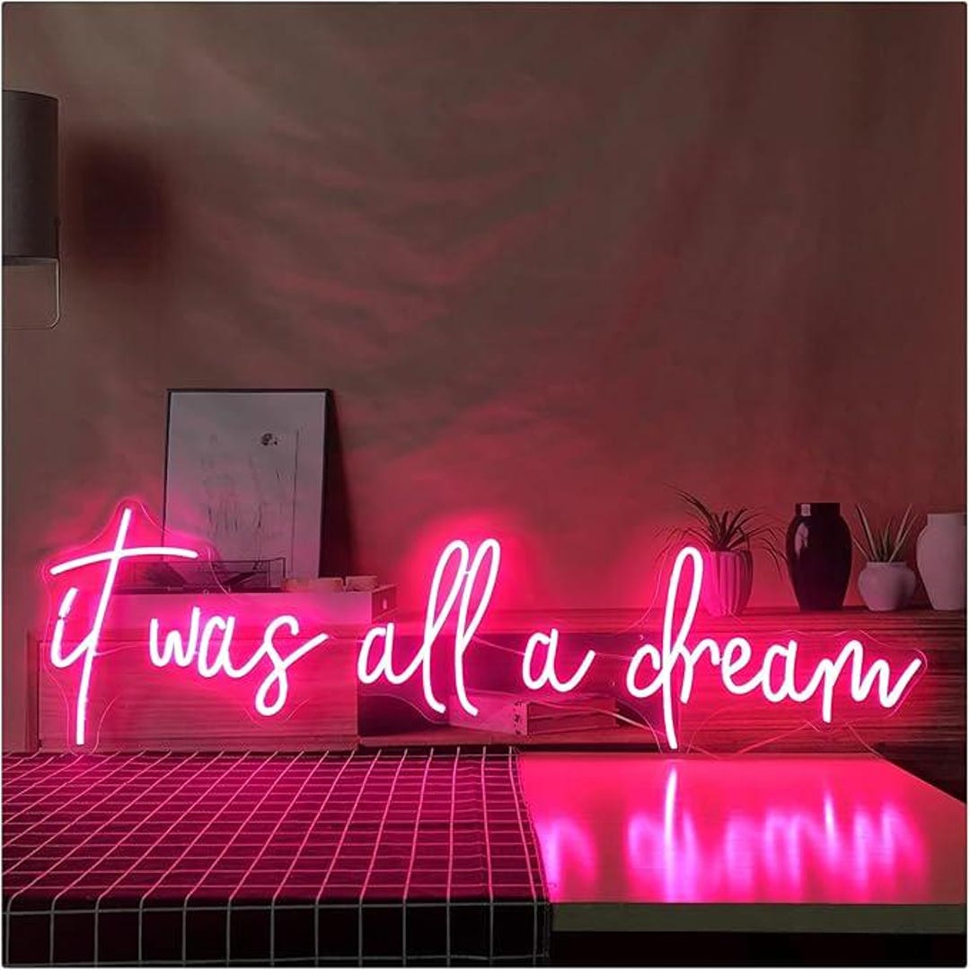 Custom LED Neon Sign, Personalized Name Neon Sign, Home Decor Wall Art ...