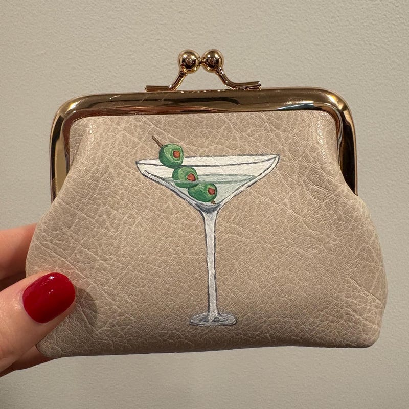 Hand Painted Purse - Etsy