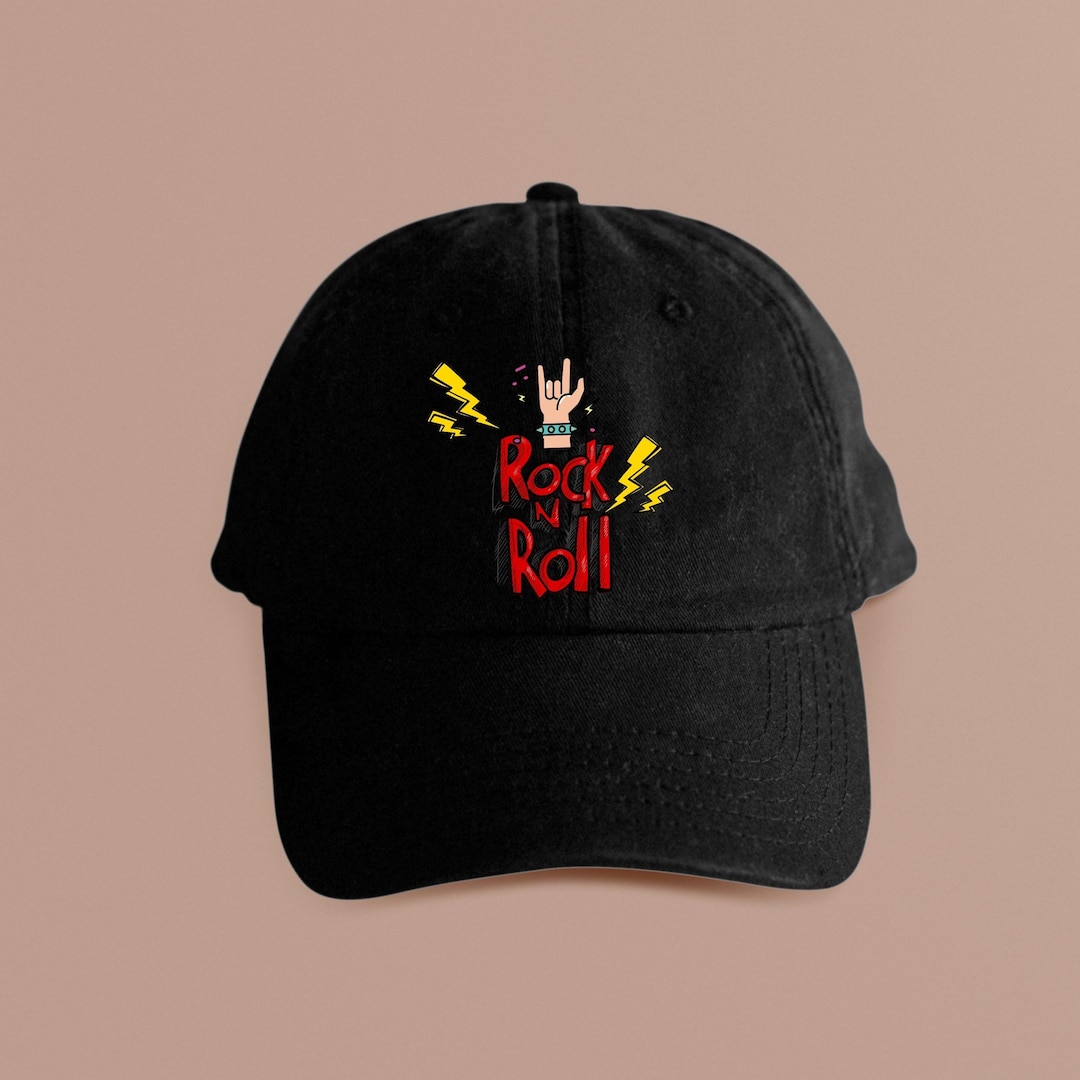 Rock N Roll Dad Hat, Rocker Gift, Music Lover Hat, Concert Fun - Etsy