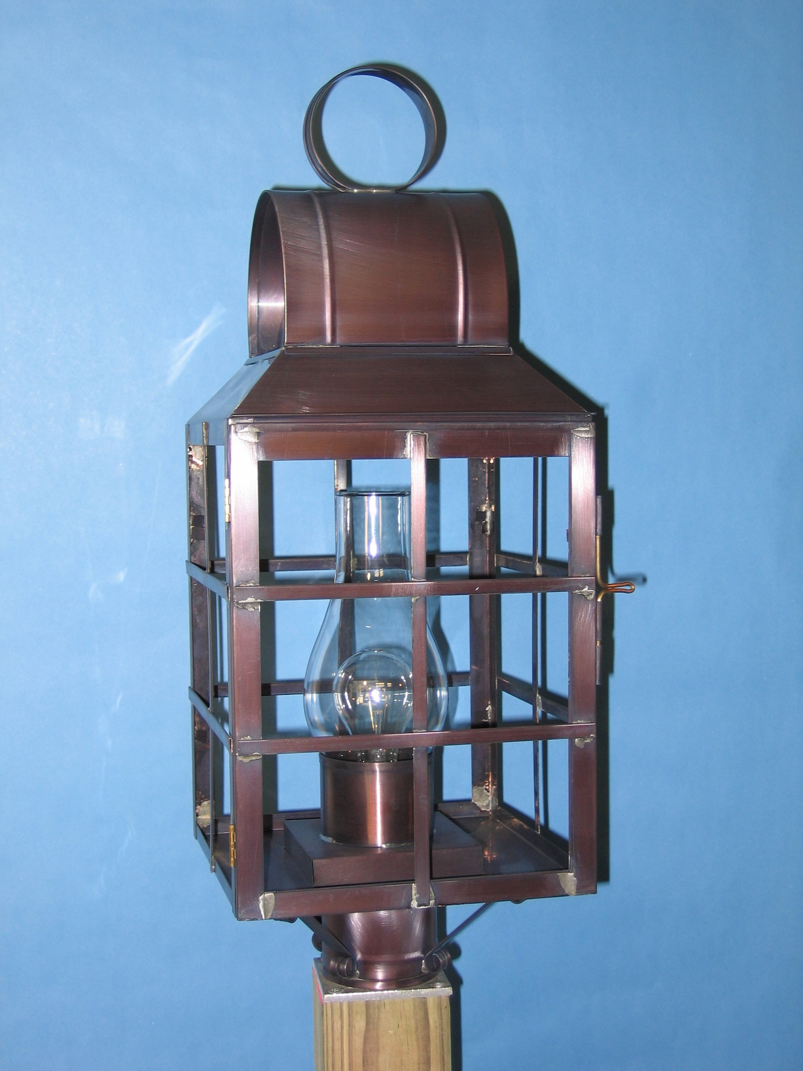 Copper Post Light No.3050hm - Etsy