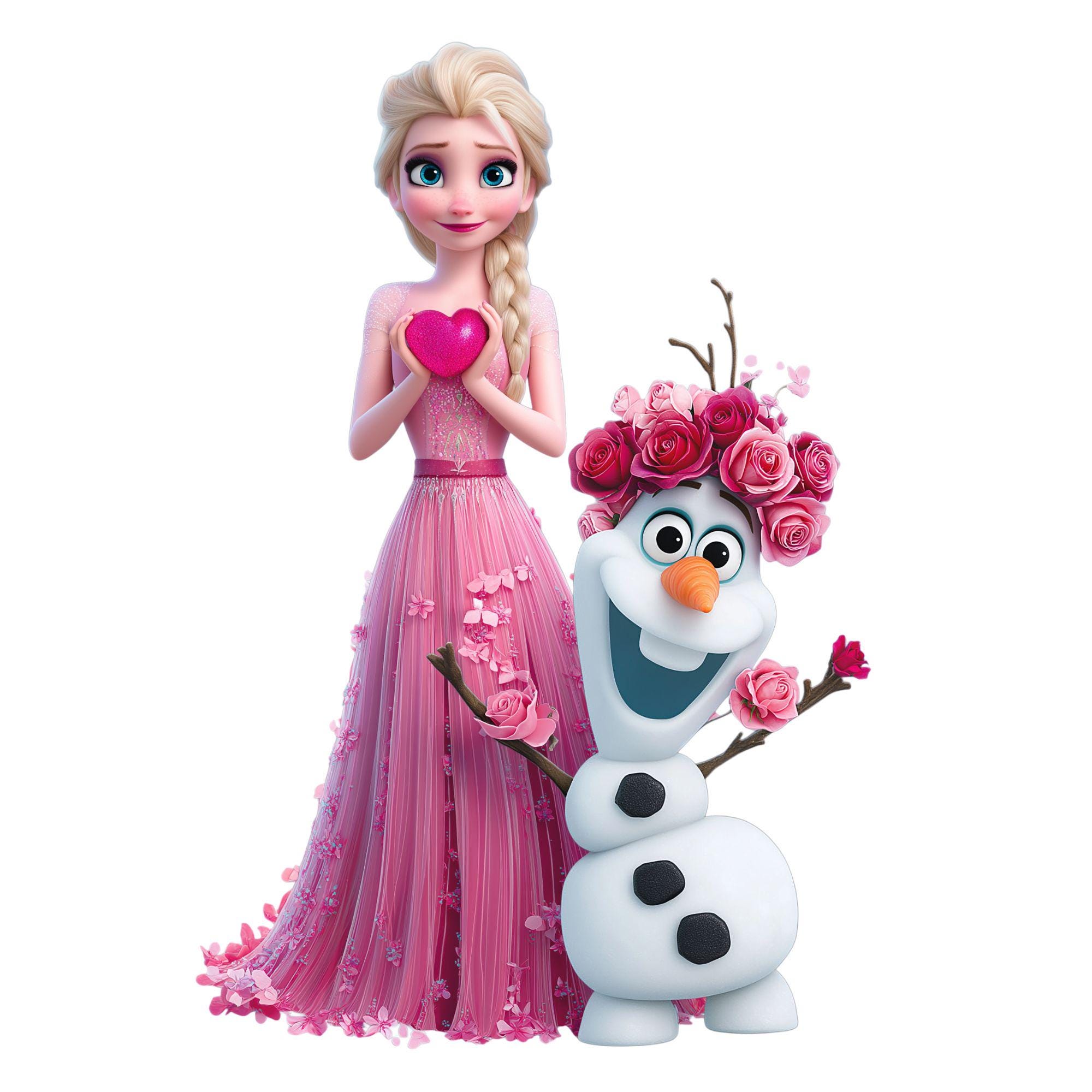 Elsa and Olaf PNG, Heartwarming Moment (digital Download) - Etsy