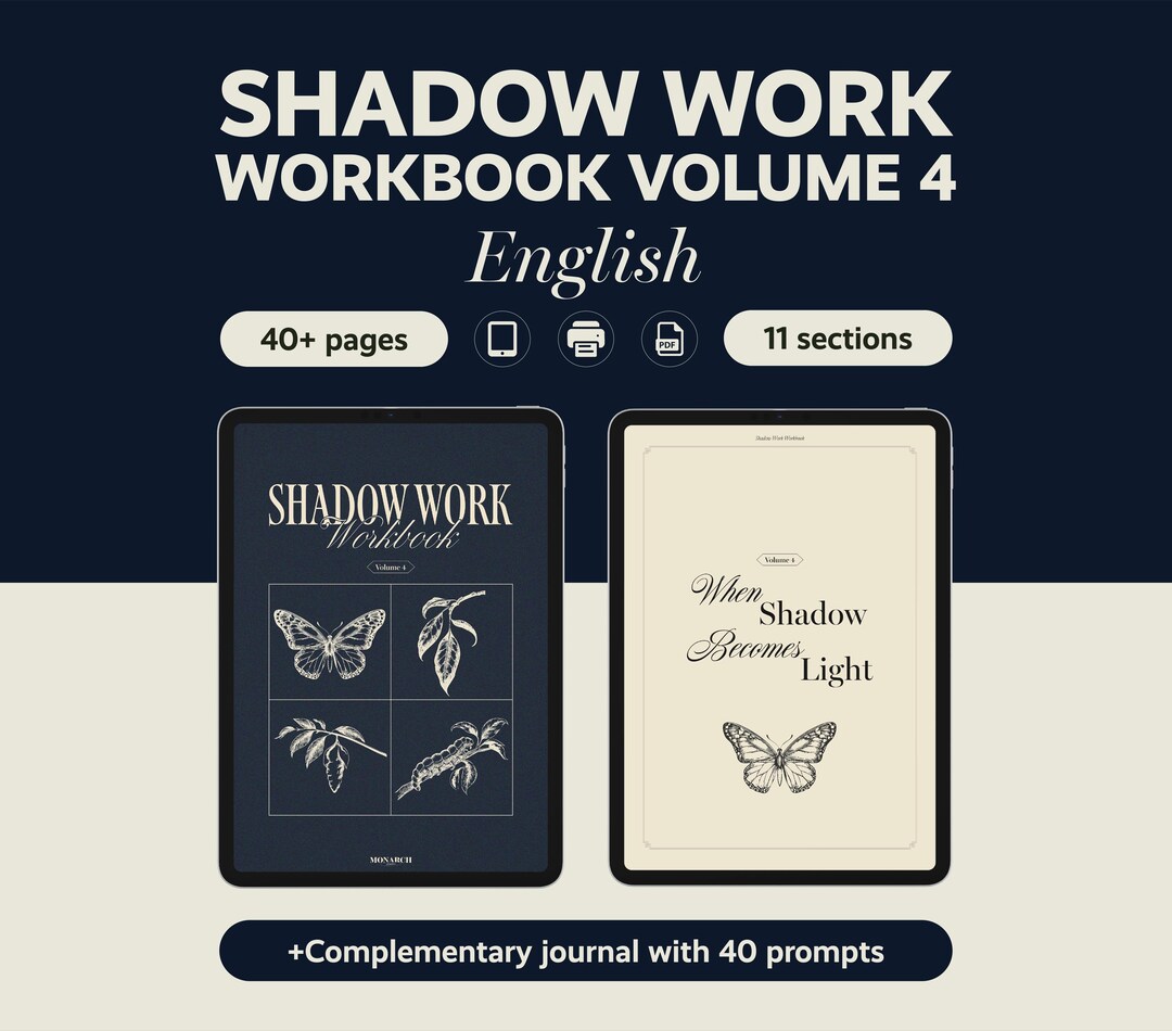 Shadow Work Workbook | Forgiveness, Healing, Self-reflection Journal ...