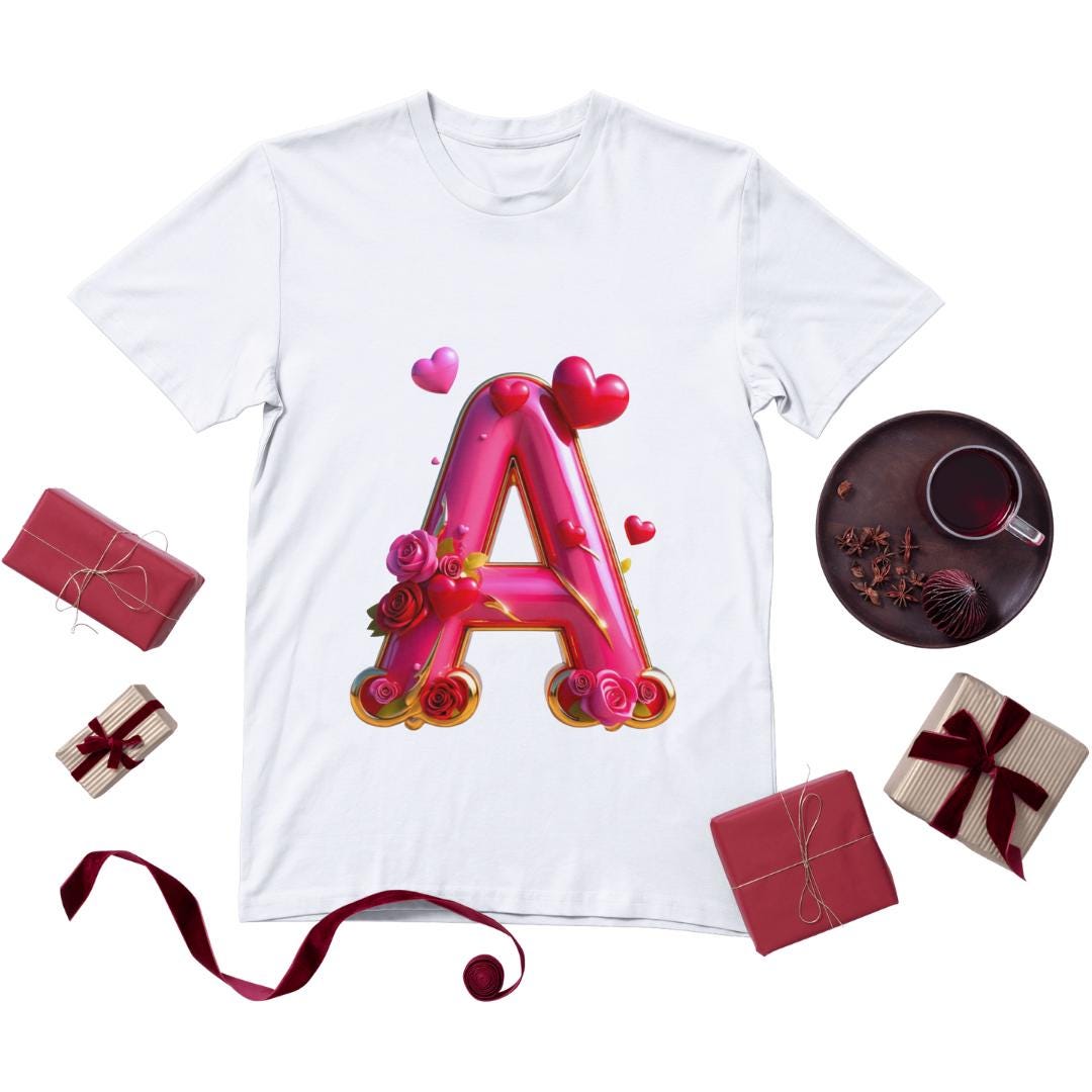 Valentine Alphabet Letter Bundles - Etsy