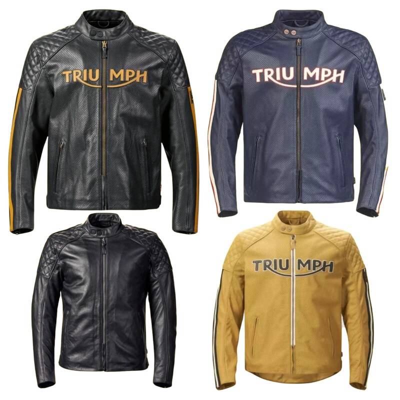 Triumph Bike Riding Jacket - Etsy