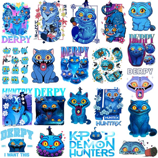 Kpop Demon Derpy Pin - Etsy
