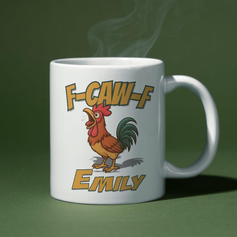 F Caw F Coffee Mug - Etsy UK