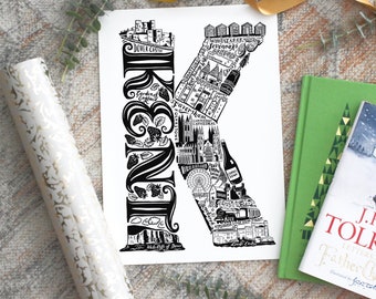 Kent Poster - Etsy UK