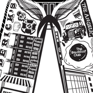 Best of Angel - London Print - London Poster - London Art - Typographic ...