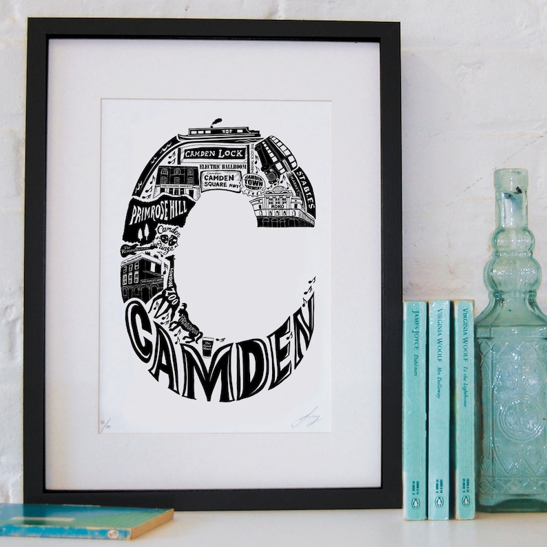 Best of Camden London Print London Poster London Art - Etsy