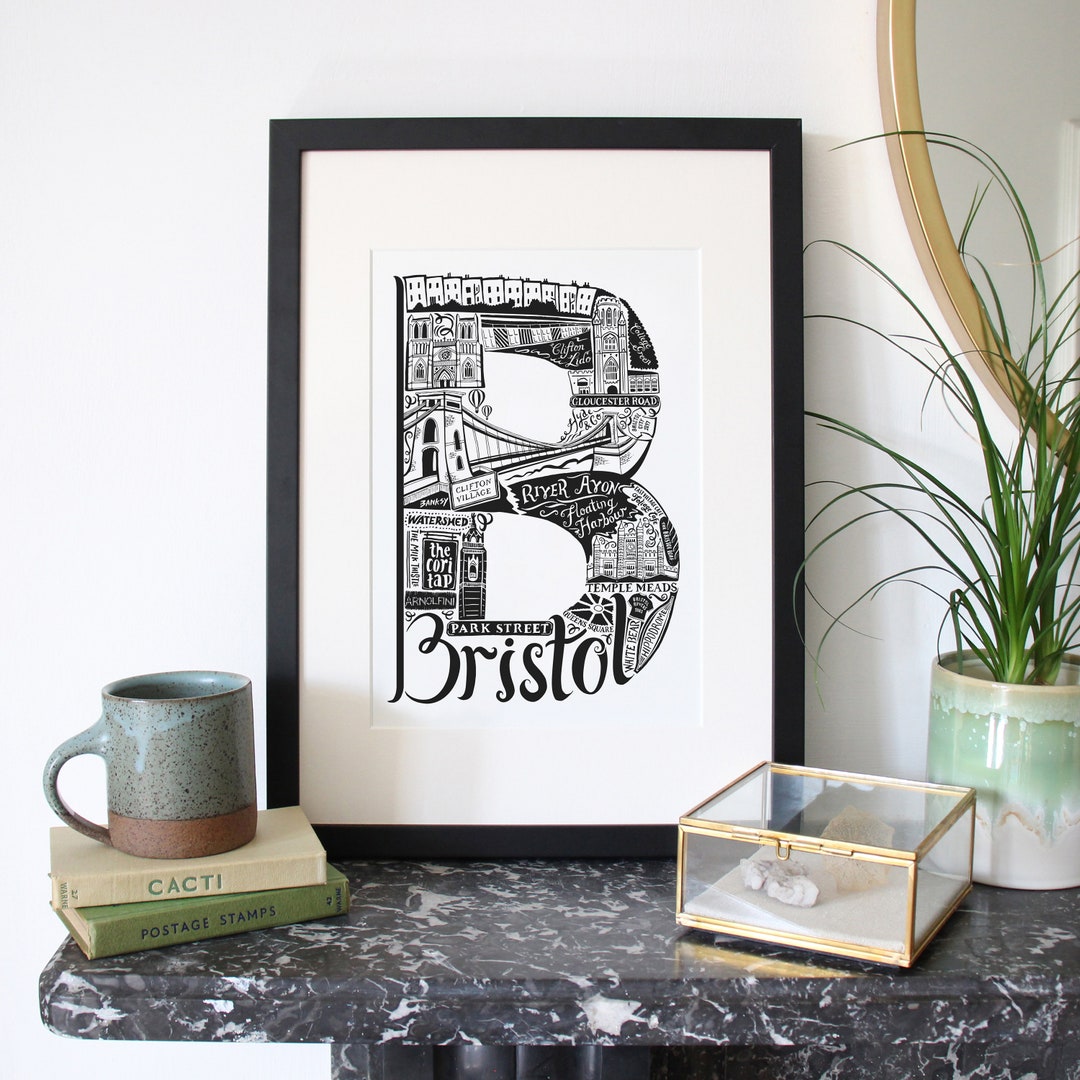Bristol Print- Graduation Gift- Bristol Gift- Bristol Poster ...