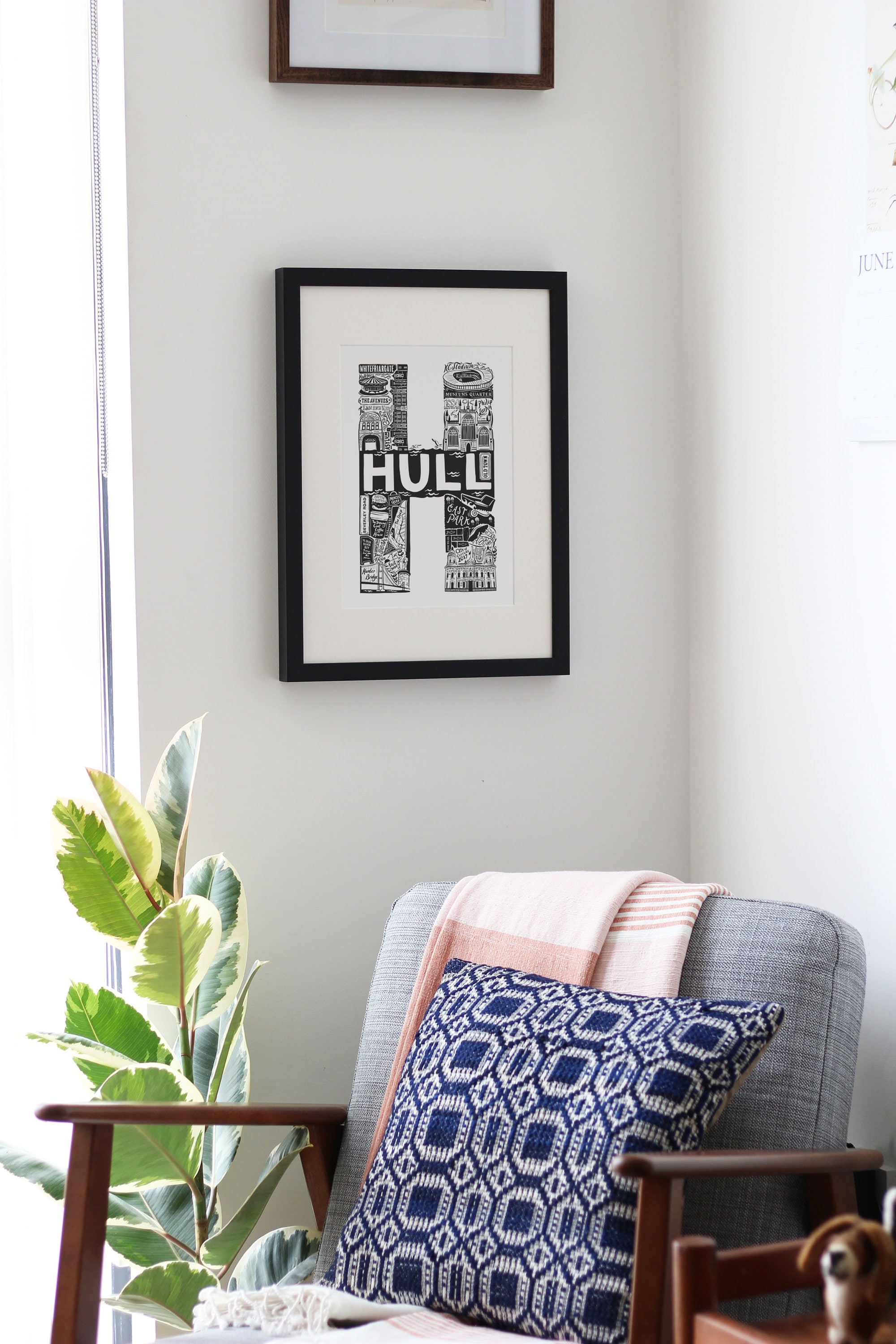 Hull Framed Print Graduation gift Hull Gift Hull artwork | Etsy