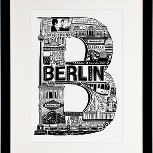 Berlin Print - Berlin Poster - Berlin Wall Art - Berlin Gift ...