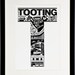 Best of Tooting London Print London Poster London Art Typographic Print ...