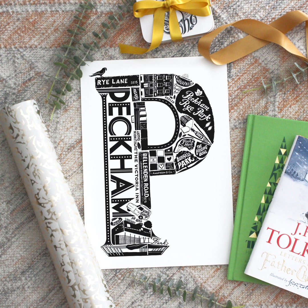 Peckham Print - Peckham Poster - Peckham Art - Peckham Gift - London ...