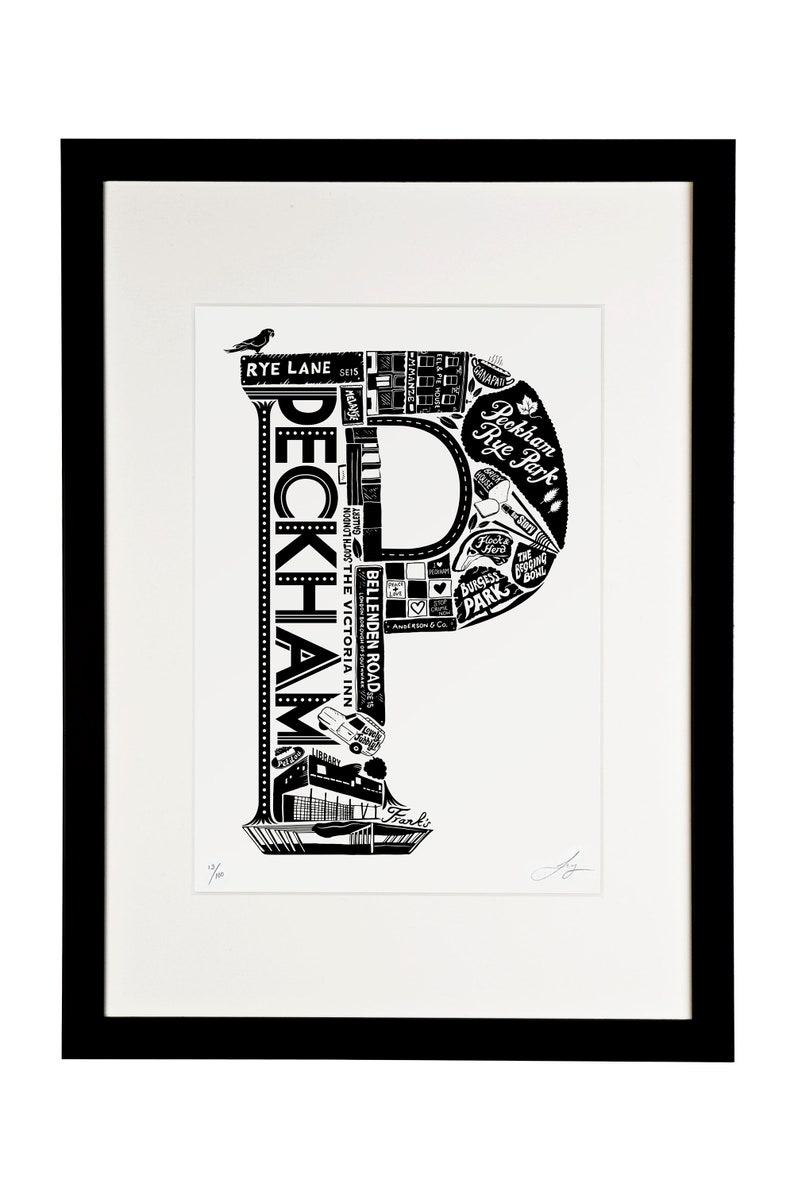 Best of Peckham - London Print - London Poster - London Art ...