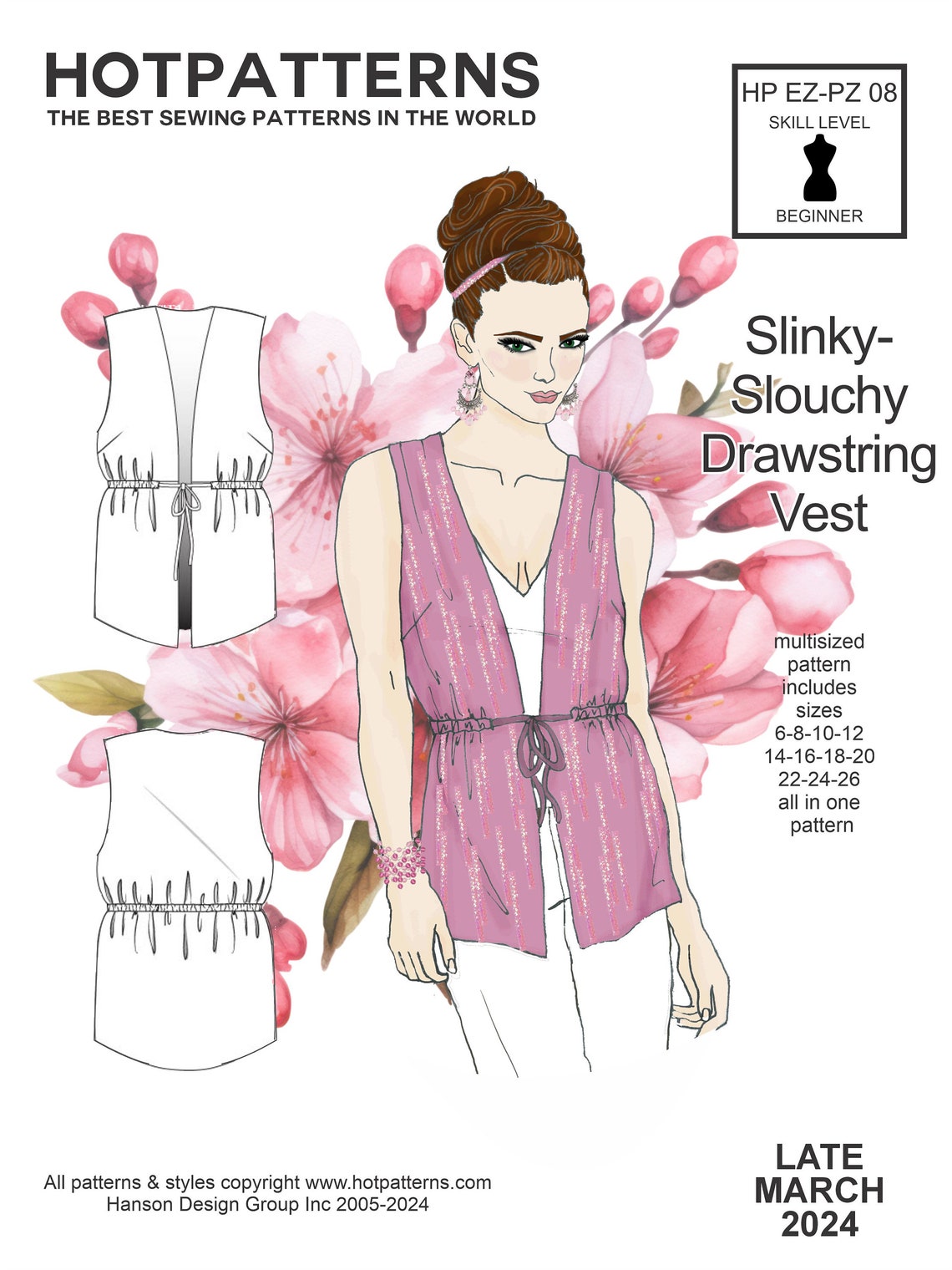 EASY TO SEW Gorgeous Spring 2-piece Pattern Bundle. Wardrobe Update ...