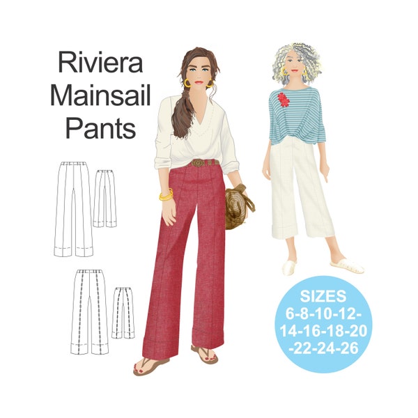 Sailor Pants Pattern - Etsy