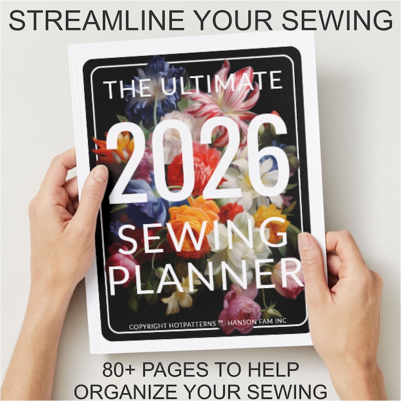2026 Ultimate Sewing Planner | Digital Project Organizer, Mood Board ...