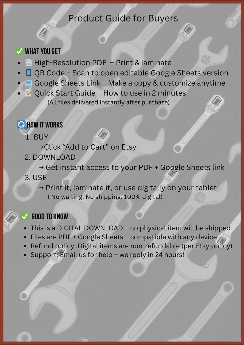 Metric Vs SAE Wrench Size Chart 2025 | Printable Socket Reference ...