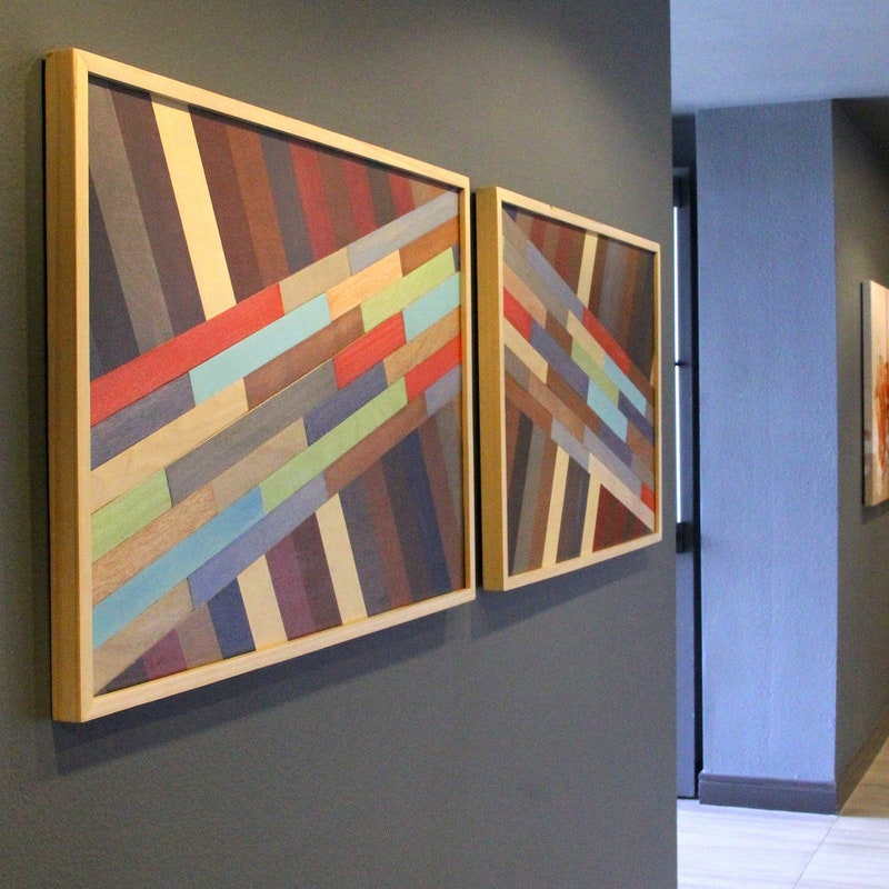 Diptych Art - Etsy