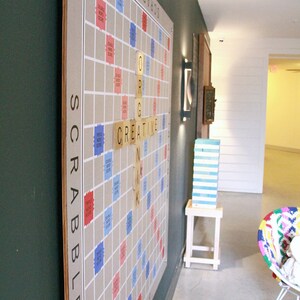 Life Size 5ft X 5ft Scrabble Board With Magnetic Tiles - Boardgame Art ...