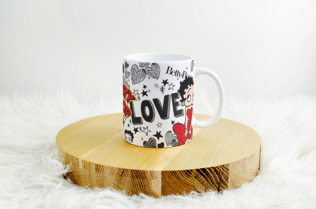 Personalized Betty Boop Mug, Personalized Betty Boop Cup, Christmas ...